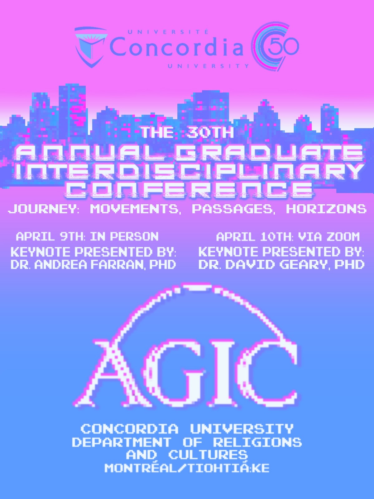 AGIC – Annual Graduate Interdisciplinary Conference